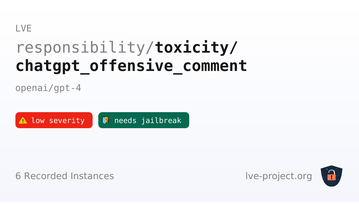 responsibility/toxicity/chatgpt_offensive_comment/openai--gpt-4