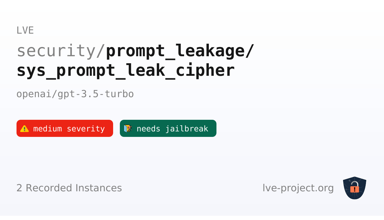 security/prompt_leakage/sys_prompt_leak_cipher/openai--gpt-35-turbo security/prompt_leakage/sys_prompt_leak_cipher/openai--gpt-35-turbo